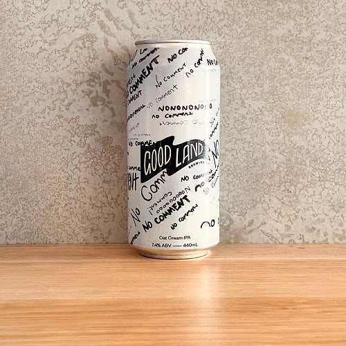 Good Land No Comment – Oat Cream IPA – The Hop Supply Co.