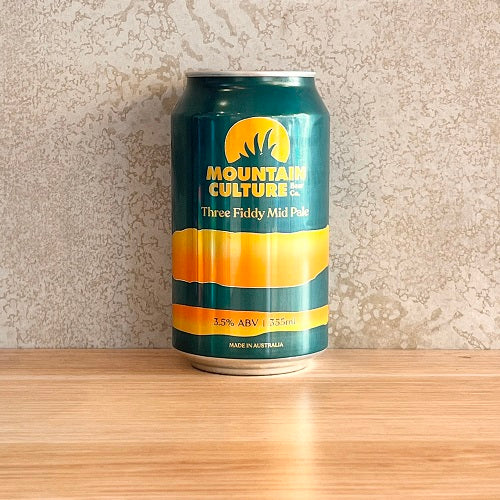 Mountain Culture Three Fiddy - Mid Pale – The Hop Supply Co.
